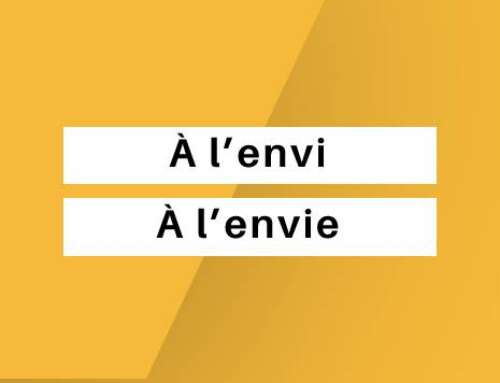 « Votre » ou « vôtre